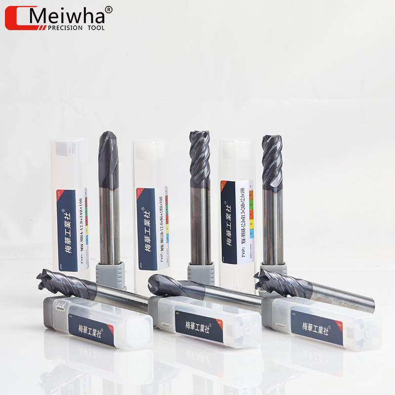 Best Meiwha MH series milling cutters, HRC60, suitable for both dry and ...